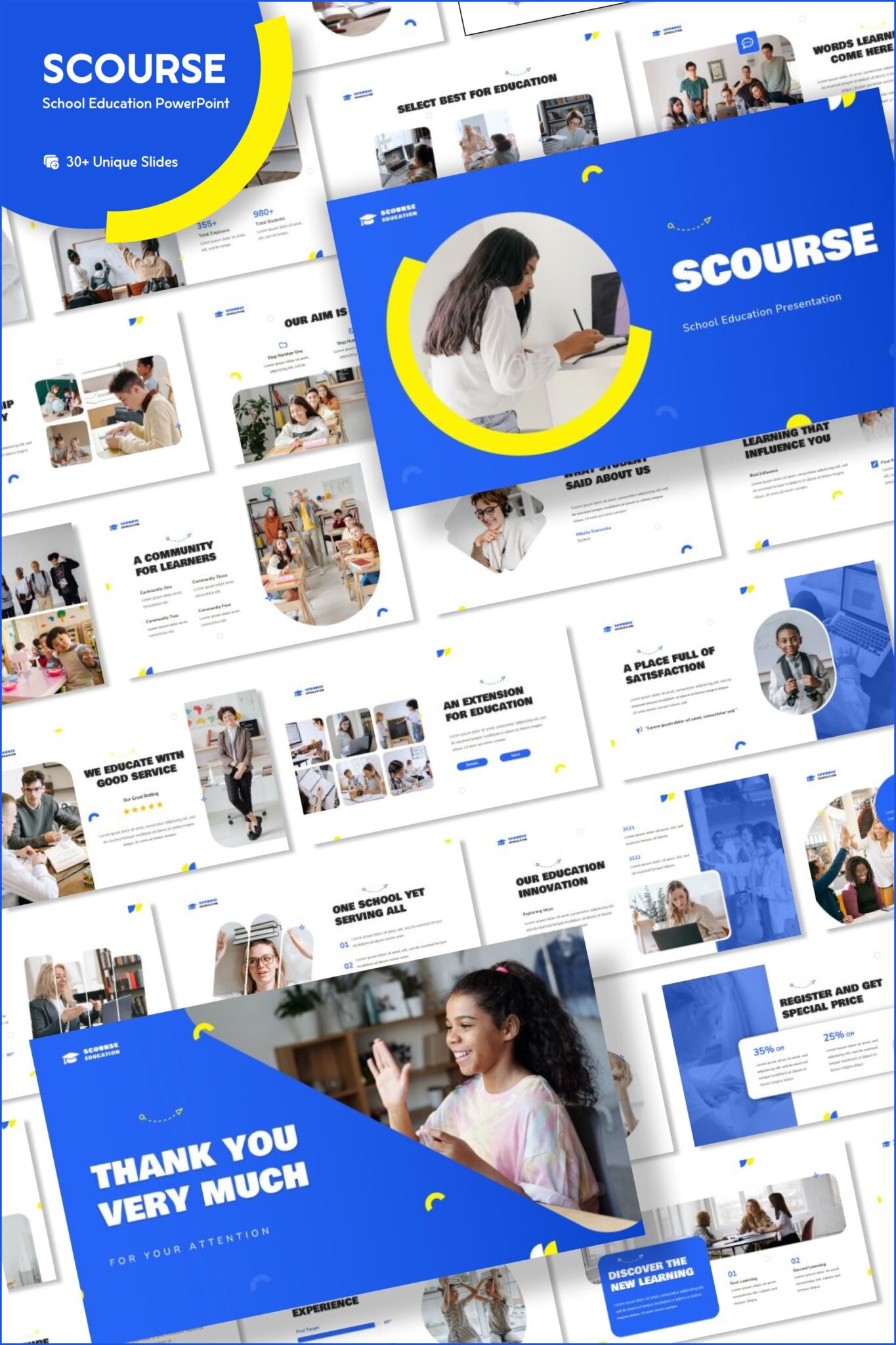 School Education PowerPoint – MasterBundles