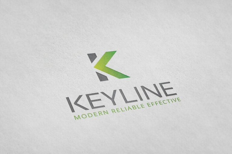 Keyline Letter K Logo Template – MasterBundles