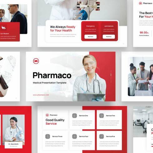 Medical Health PowerPoint Template | Master Bundles