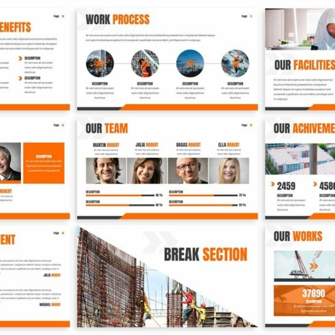 Ankara - Construction Powerpoint | Master Bundles