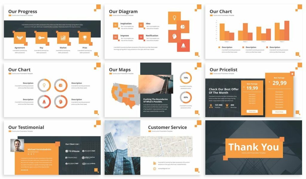 Balance - Construction Powerpoint – MasterBundles