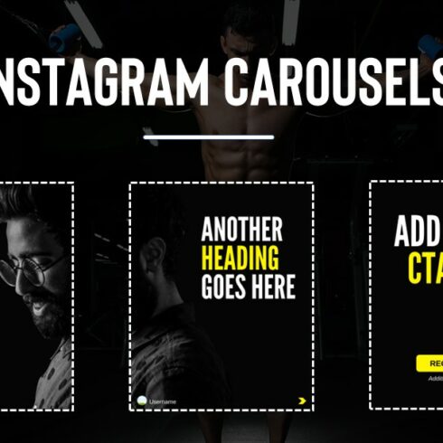 200 Fitness Canva Templates Bundle For Social Media | useful for GYM ...