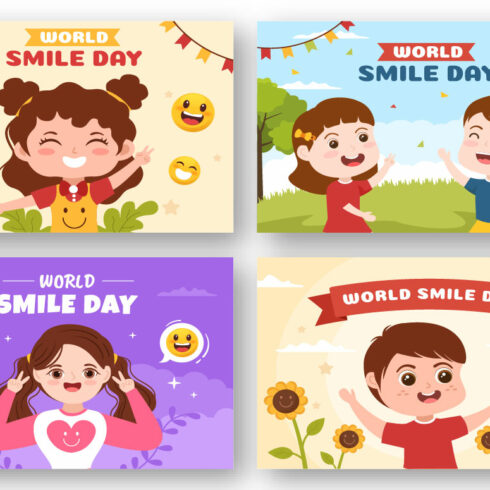 17 World Smile Day Illustration | MasterBundles