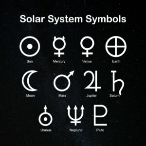 Bundle of Solar System Symbols - MasterBundles