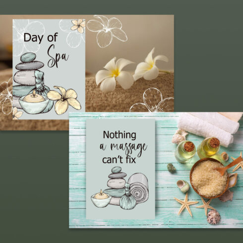Spa Day Clipart, Wellness PNG - MasterBundles