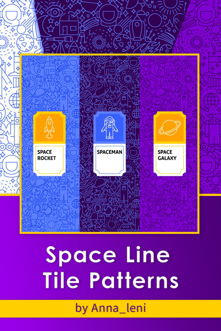 Space Line Tile Patterns – MasterBundles