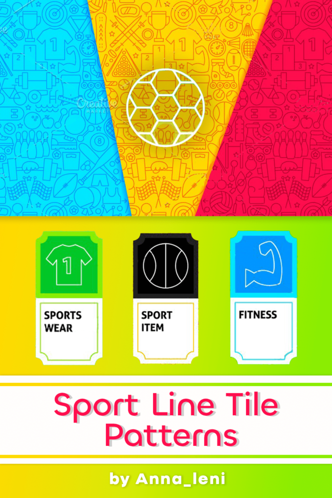 Sport Line Tile Patterns – MasterBundles