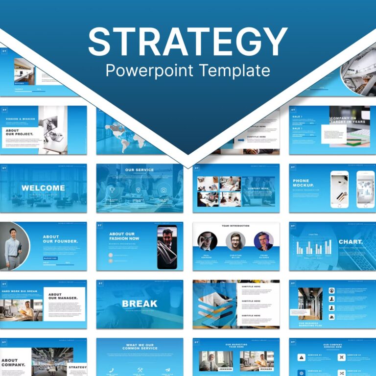 Strategy Corporate Powerpoint Template PPTX – MasterBundles