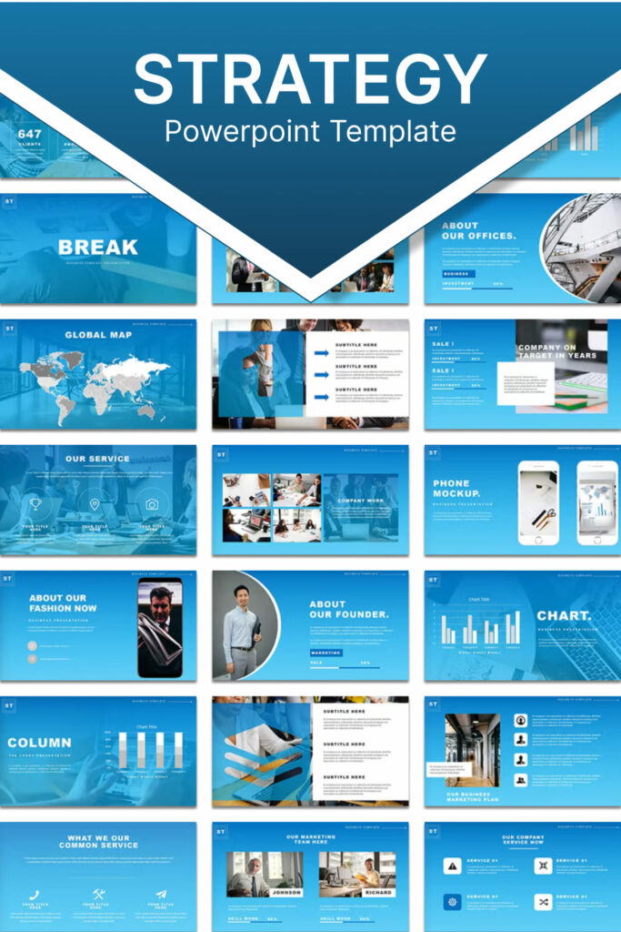 Strategy Corporate Powerpoint Template PPTX – MasterBundles