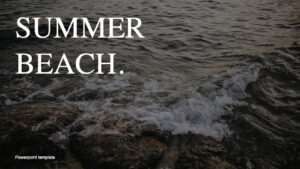 Summer Beach Powerpoint Template – MasterBundles