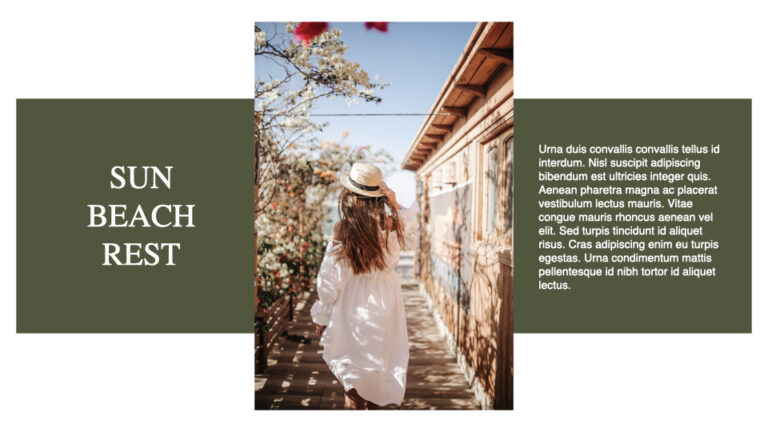 Summer Beach Powerpoint Template – MasterBundles