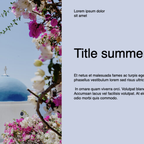 Summer Powerpoint Template | Master Bundles