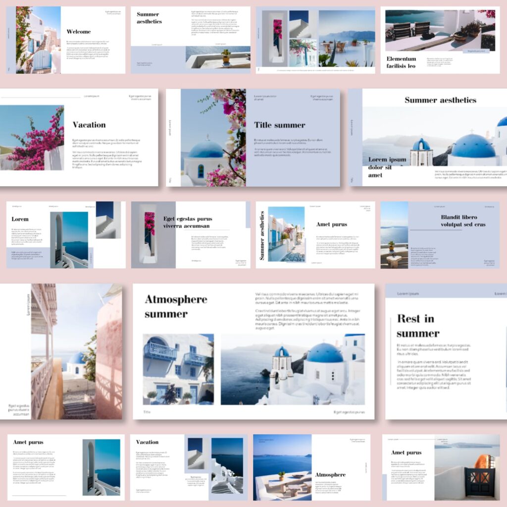 Summer Powerpoint Template – MasterBundles
