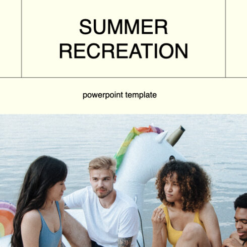 Summer Recreation Powerpoint Template | Master Bundles