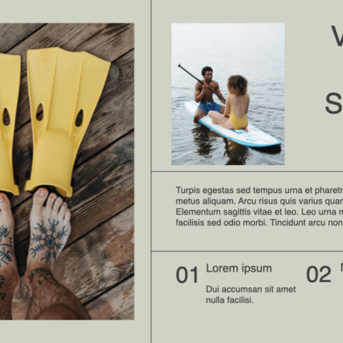 Summer Recreation Powerpoint Template | Master Bundles