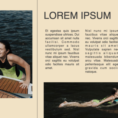 Summer Recreation Powerpoint Template | Master Bundles