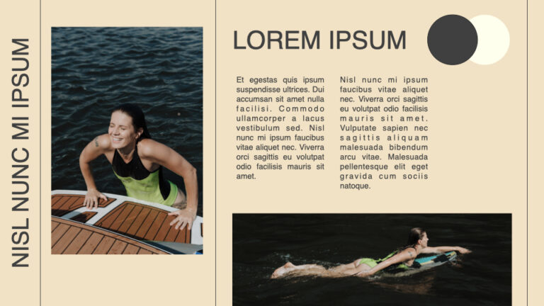 Summer Recreation Powerpoint Template – MasterBundles