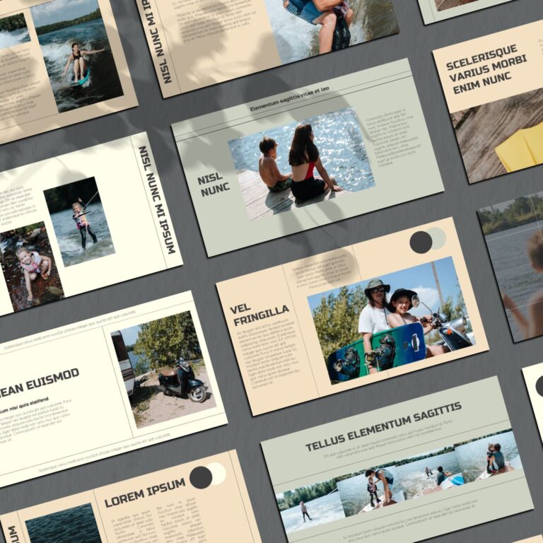 Summer Recreation Powerpoint Template – MasterBundles