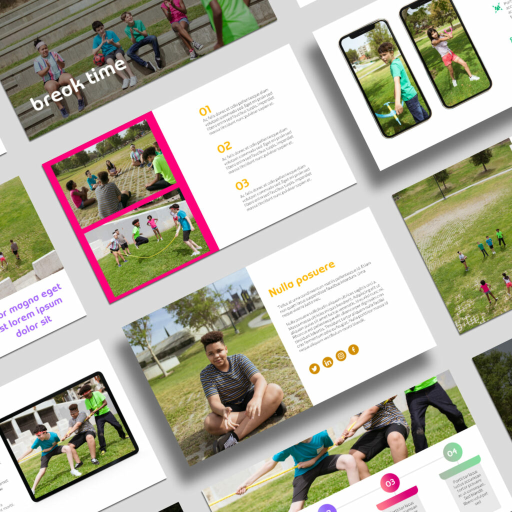 Summer School Powerpoint Template – MasterBundles