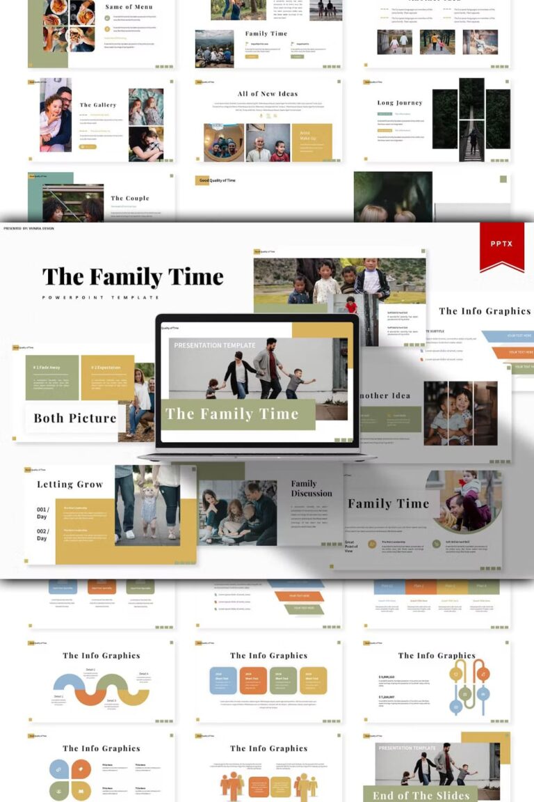 The Family Time Powerpoint Template – MasterBundles