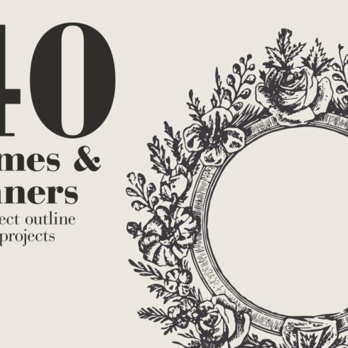 40 Frames & Banners | MasterBundles