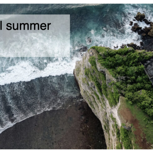 Tropical Summer Powerpoint Template | Master Bundles