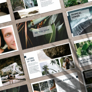 Tropical Summer Powerpoint Template – MasterBundles