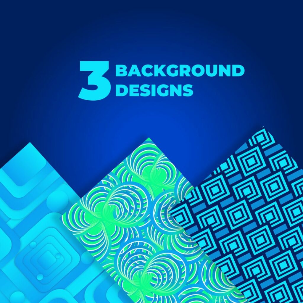 3 Abstract Style Beautiful Background Designs - MasterBundles