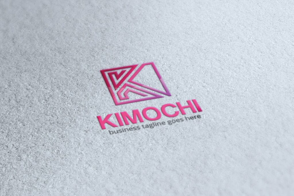 Kimochi Letter K Logo – MasterBundles