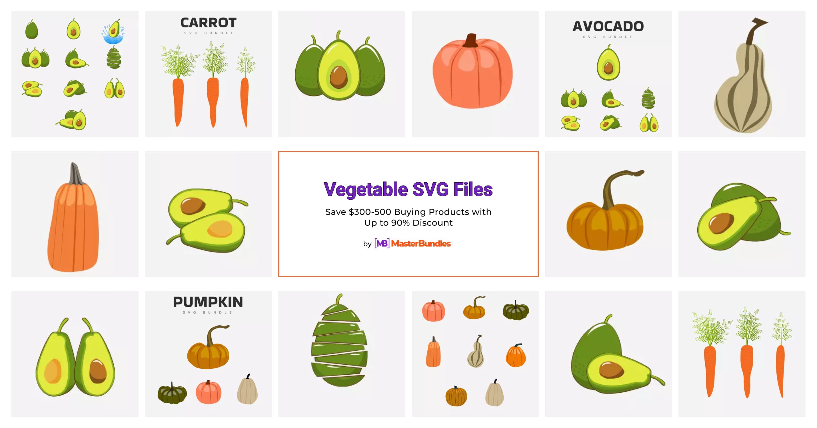 8+ Vegetable SVG Files for 2024 - MasterBundles