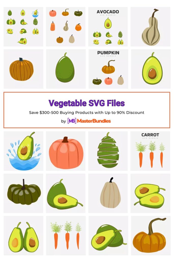 8+ Vegetable SVG Files for 2024 - MasterBundles