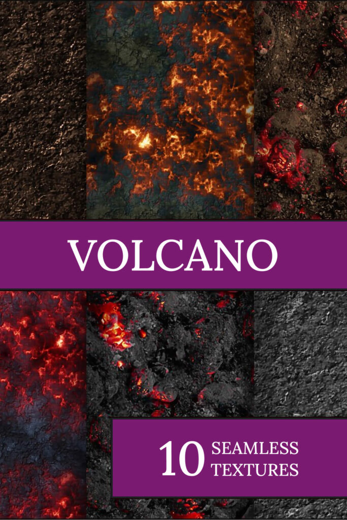 Volcano 10 Seamless Textures – MasterBundles