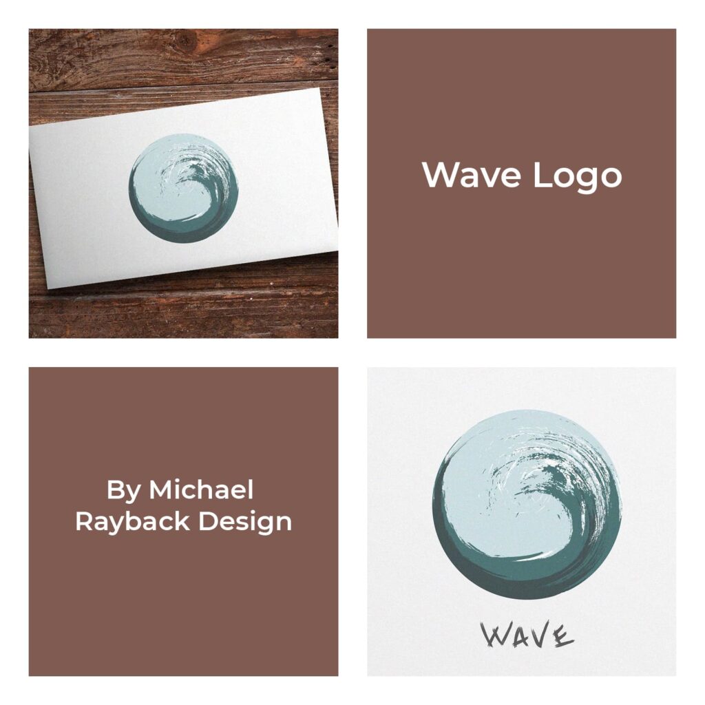Golden Wave Logo – MasterBundles