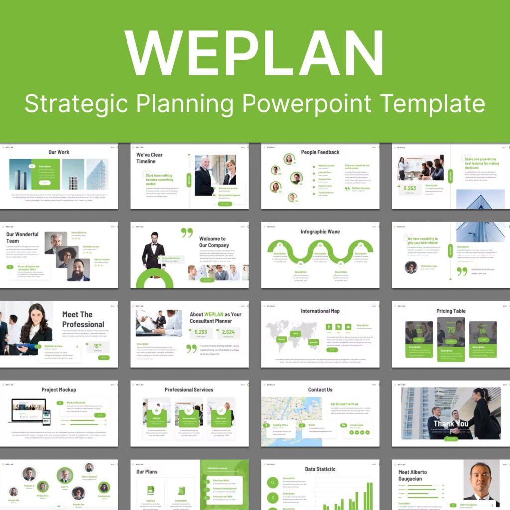 Weplan - Strategic Planning Powerpoint Template – MasterBundles