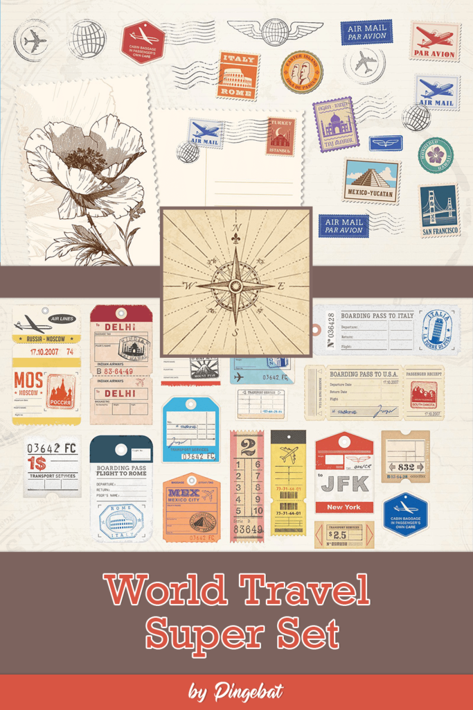 World Travel Super Set – MasterBundles