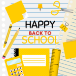 Yellow Back To School Clipart Set - MasterBundles