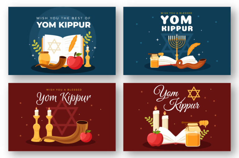 13 Yom Kippur Day Celebration Illustration - MasterBundles