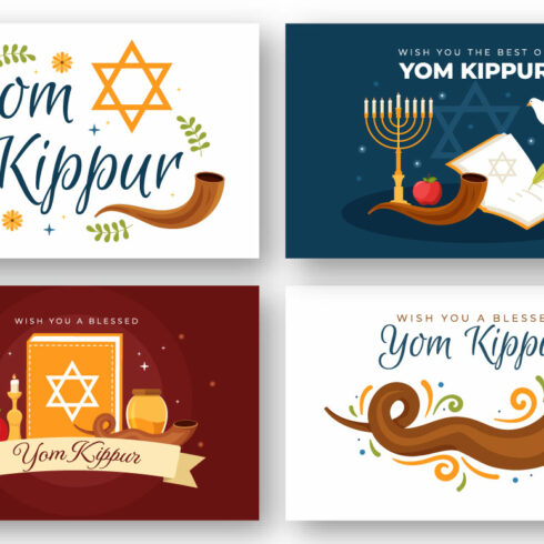13 Yom Kippur Day Celebration Illustration | MasterBundles