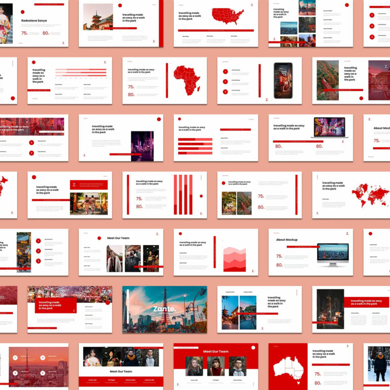 Zante - Japan Travel PowerPoint Template – MasterBundles