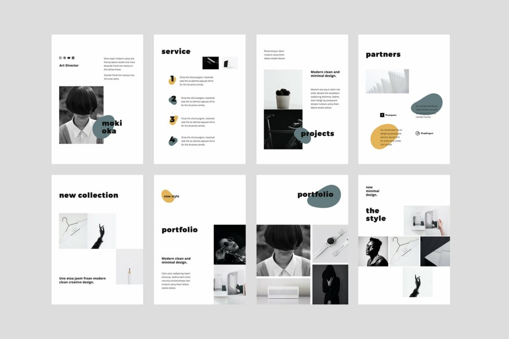 MOSY Powerpoint A4 Vertical Template – MasterBundles MOSY Powerpoint A4 Vertical Template – MasterBundles