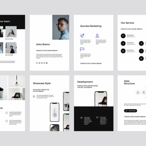 MURO - Powerpoint Vertical Template – MasterBundles