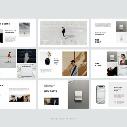 MODEN - Google Slides Style Template – MasterBundles