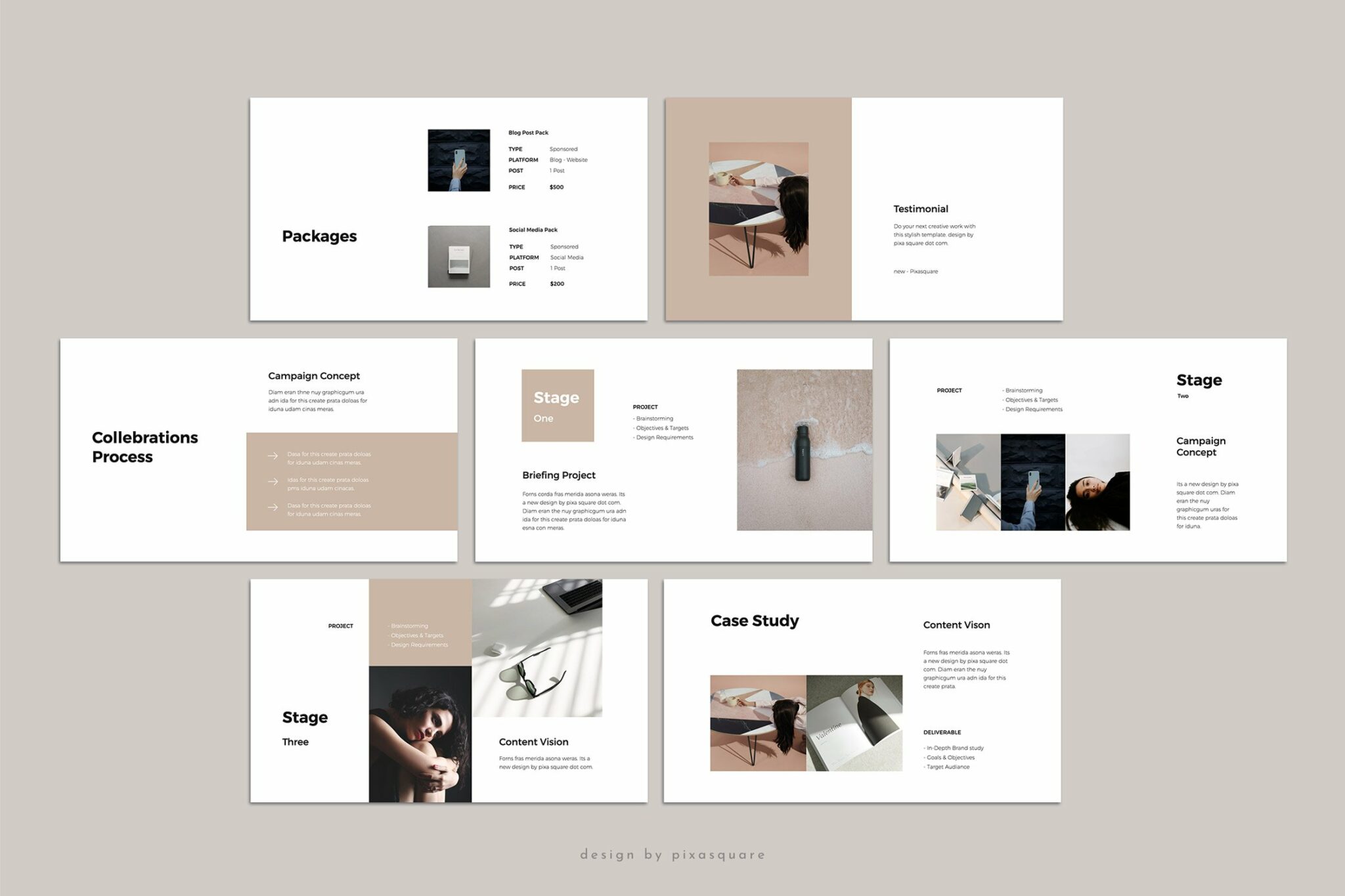 MACA - Powerpoint Media Kit Template – MasterBundles