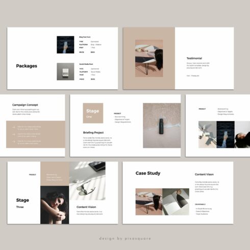 MACA - Powerpoint Media Kit Template | Master Bundles