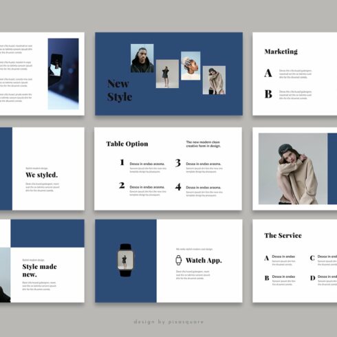 SINA - Google Slides Style Template | Master Bundles