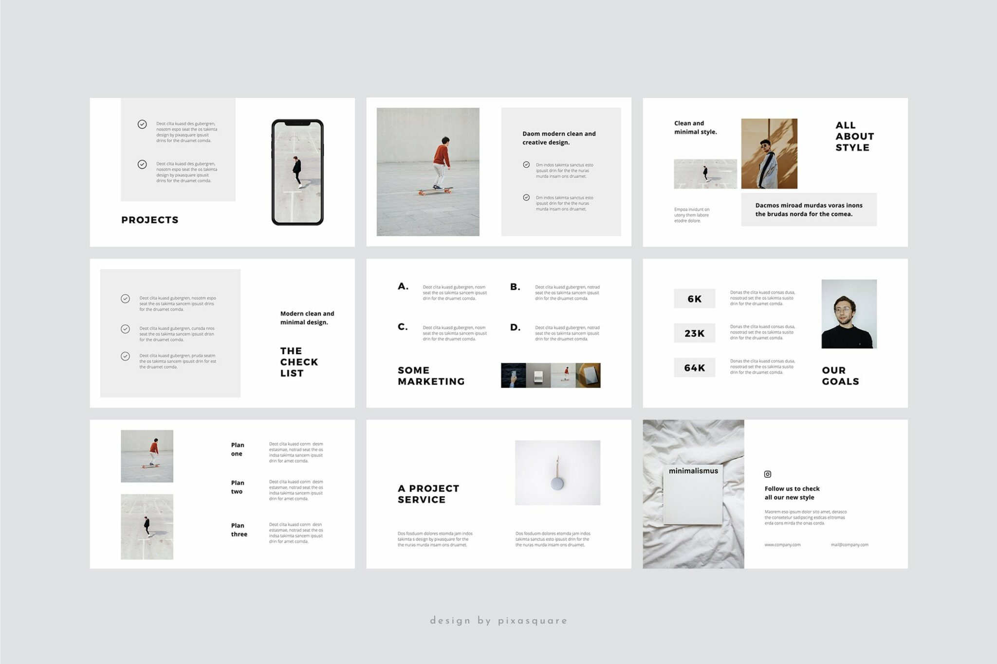 MODEN - Google Slides Style Template – MasterBundles