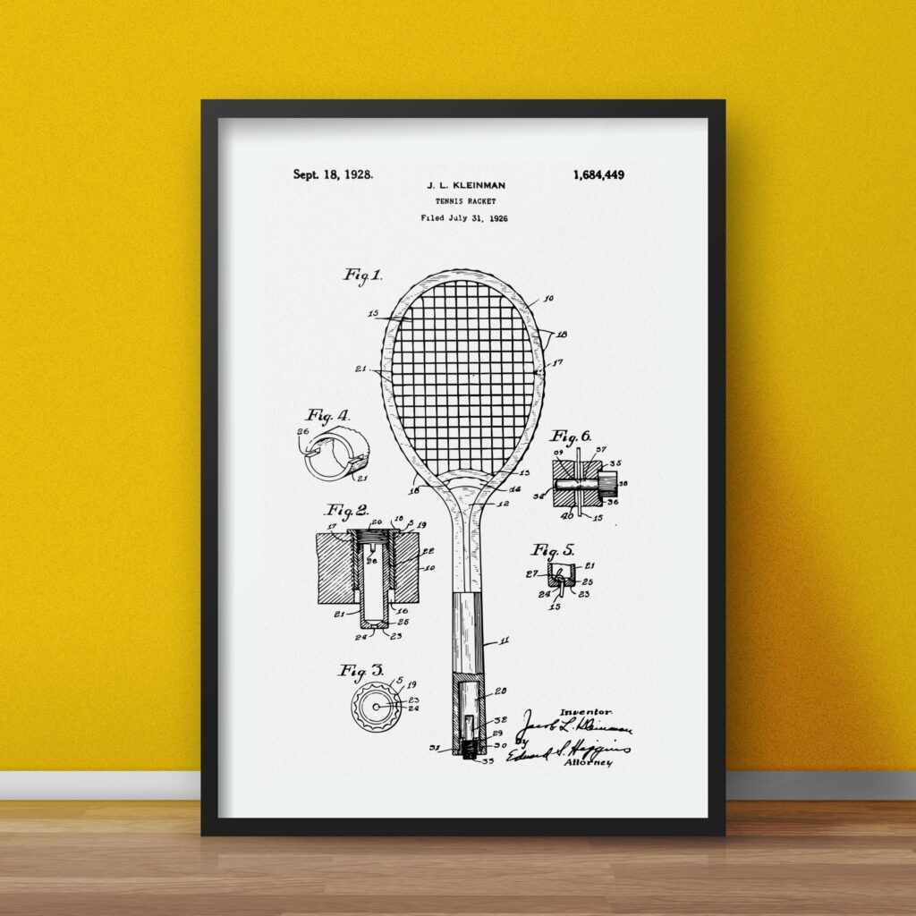 Tennis Racket Patent – MasterBundles