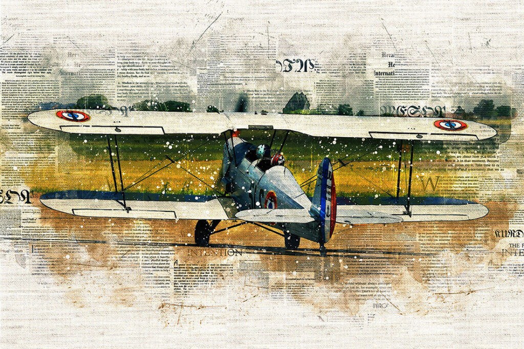 12 Aircraft HQ Graphics with Rustic Style - MasterBundles