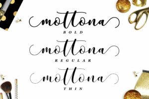 Mottona Script Font – MasterBundles