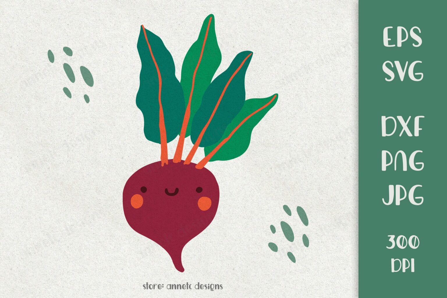 Beet. Cute Vegetable Clipart. PNG, SVG, EPS, DXF, JPG – MasterBundles